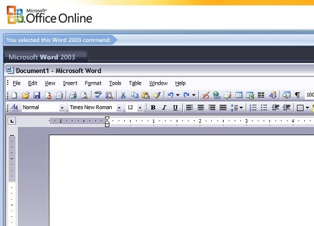 How to find some of the familiar Microsoft Word 2003 commands in ...